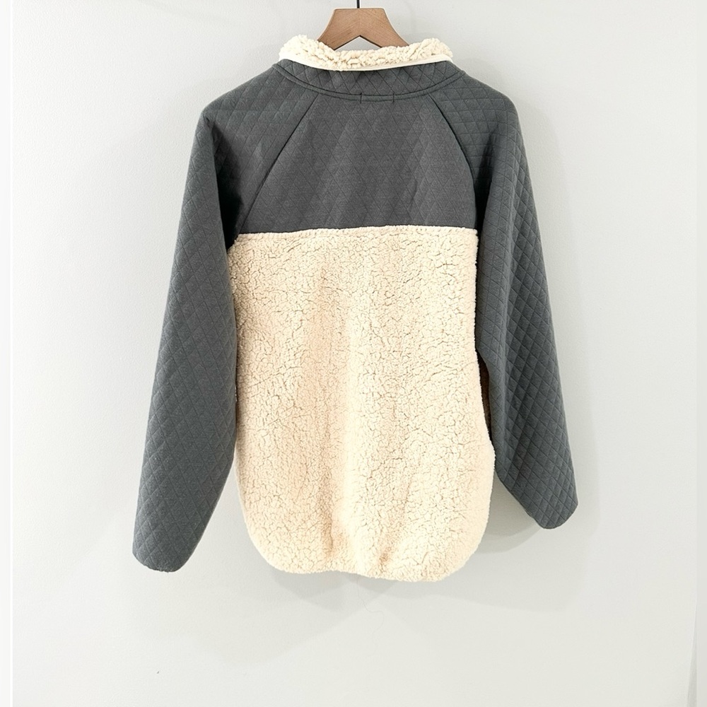 Simply Southern Cream Fleece Pullover Size Xl - Gem